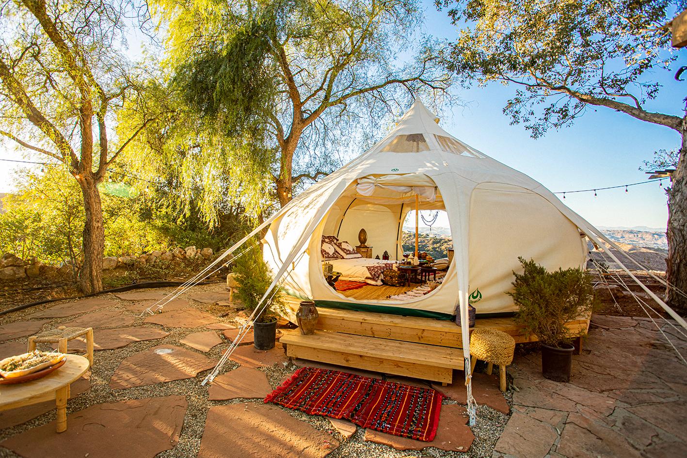 Air Tents – Inflatable Lotus Belle Glamping Tents | Blue Bohemian