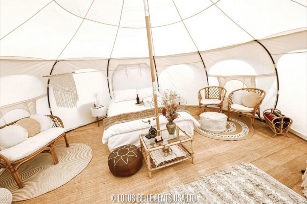 Lotus Belle Tents for Sale – Glamping Yurt Alternatives | Blue Bohemian