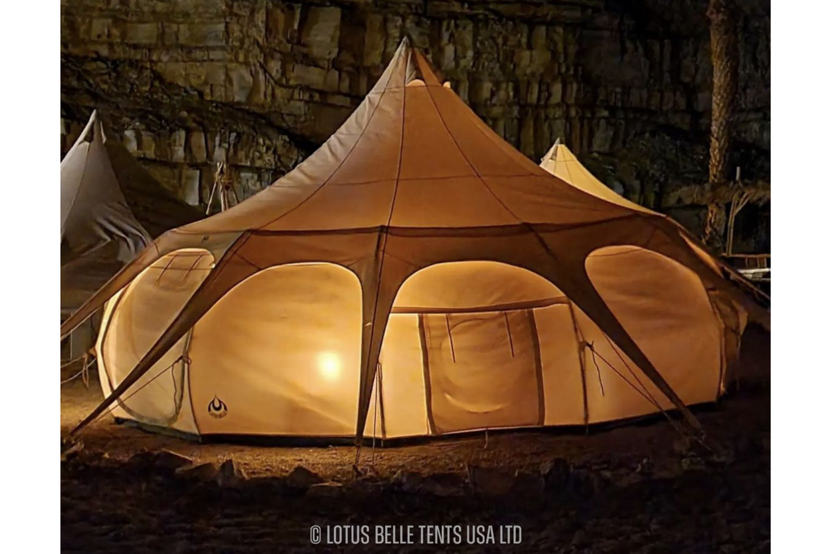 Lotus Belle Tents for Sale – Glamping Yurt Alternatives | Blue Bohemian